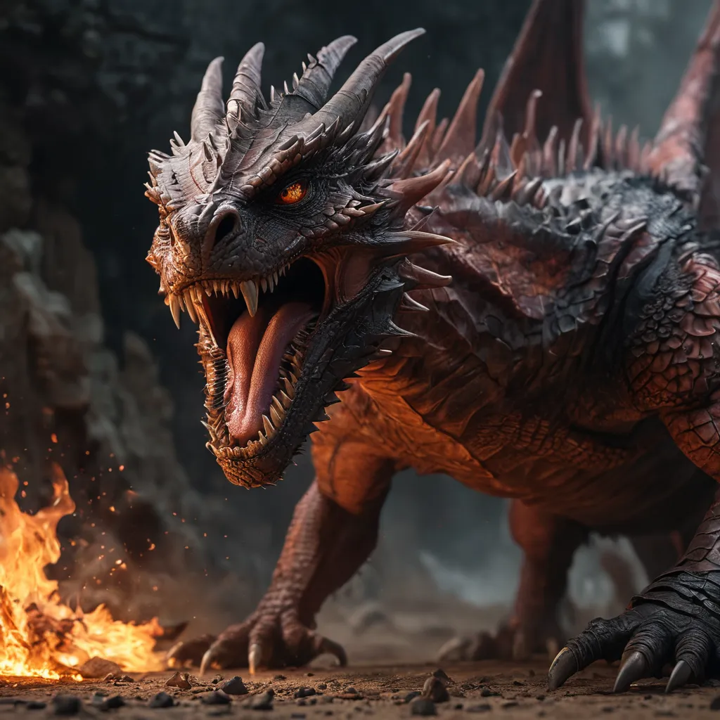 Unveiling the Enigmatic Essence of Drogon Through Artistic Wallpaper ...