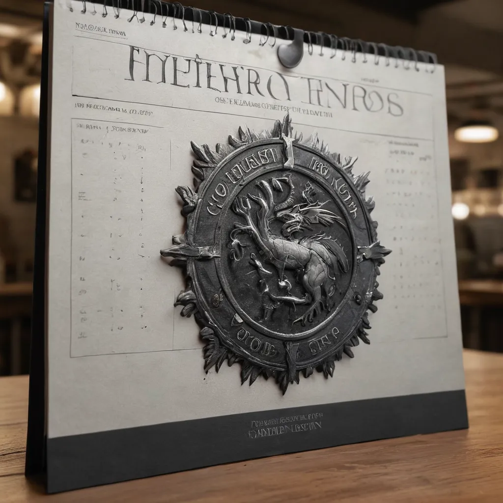 Exploring the Game of Thrones Calendar and Its Significance