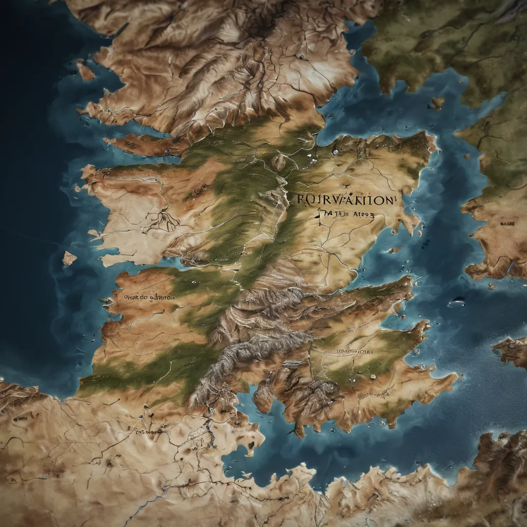 Navigating the Geography of Westeros in Game of Thrones