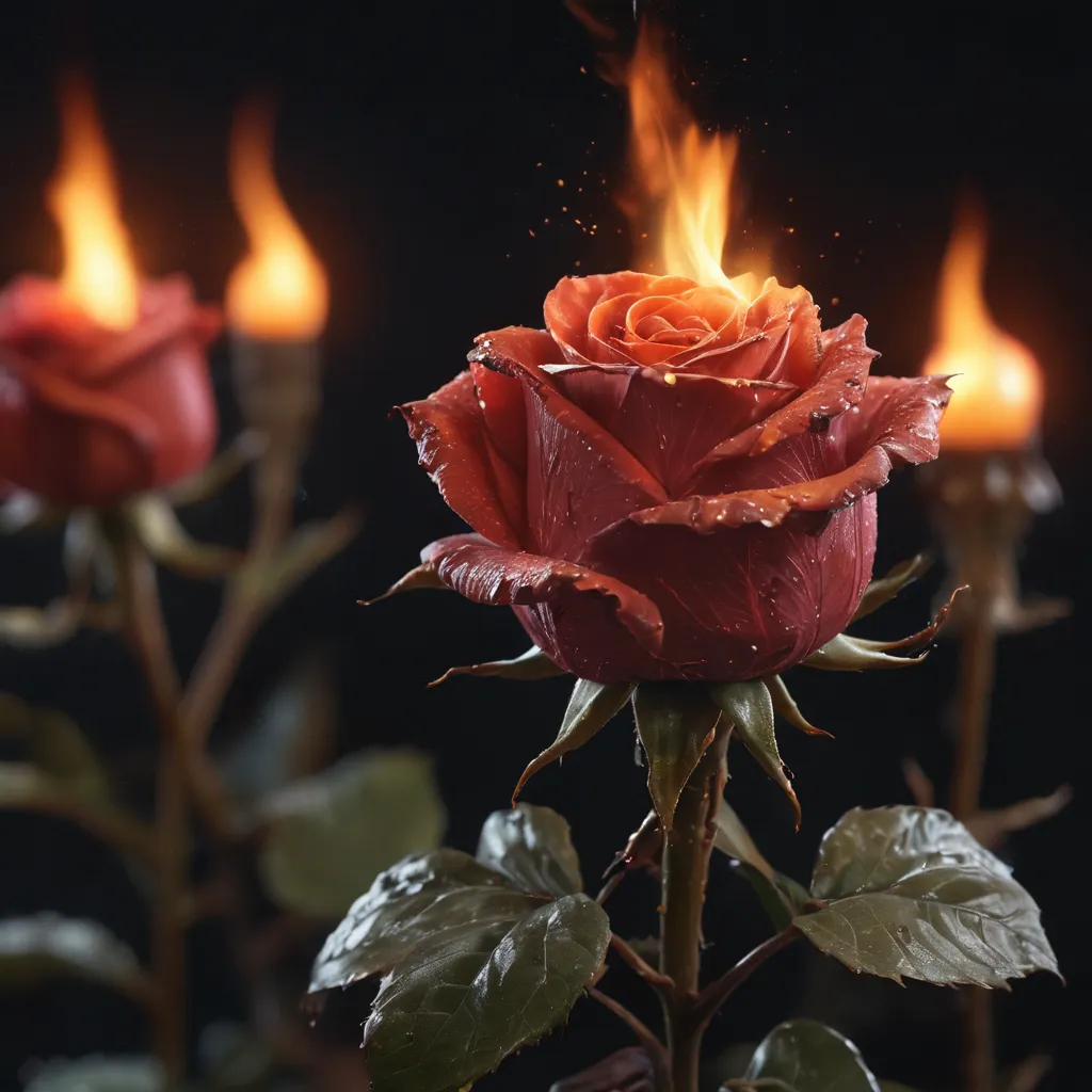 Unveiling the Enigmatic Beauty of Fire and Ice Roses: Symbolism Explored