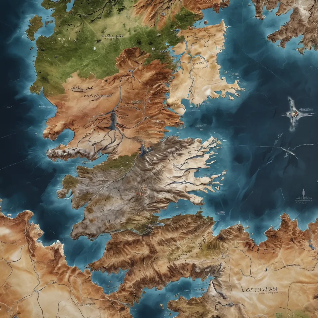 Exploring the Seven Kingdoms of Game of Thrones