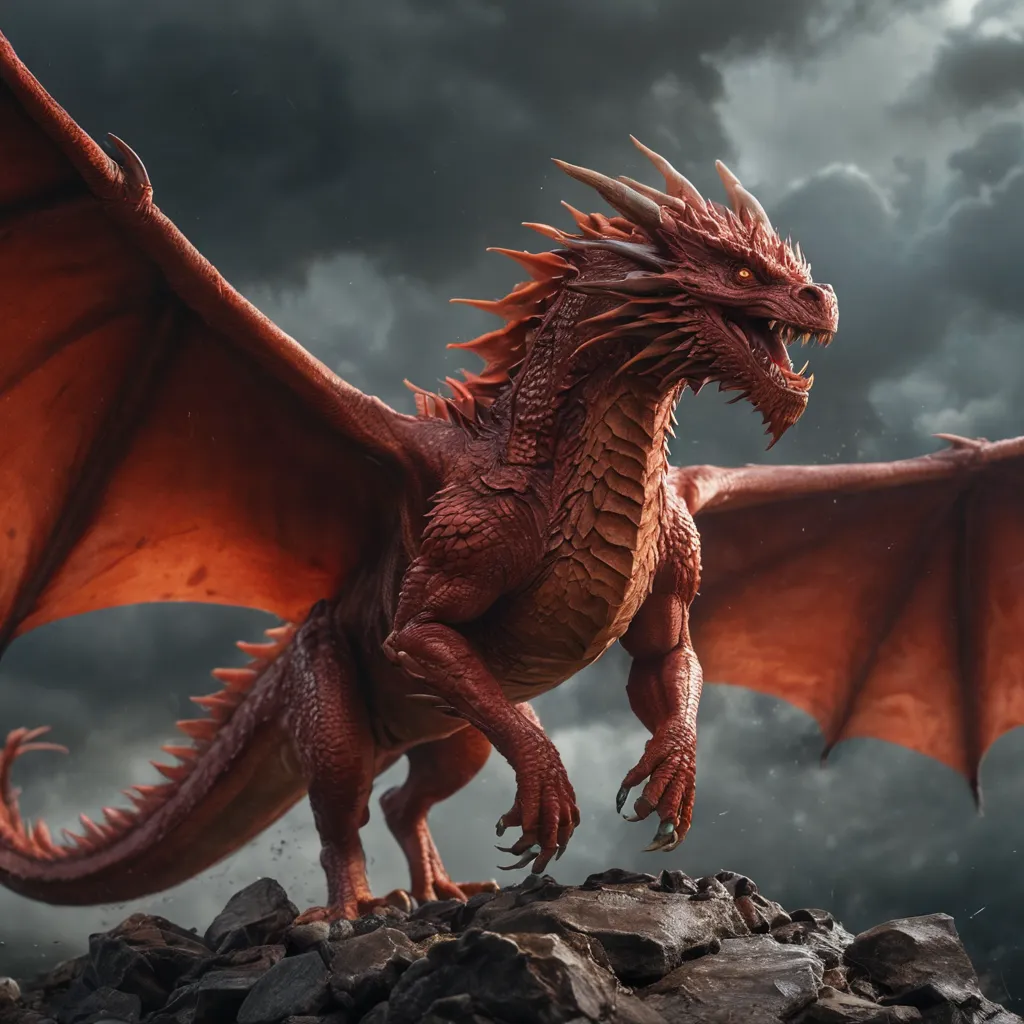 Exploring the Symbolism of Red Dragons in Fantasy